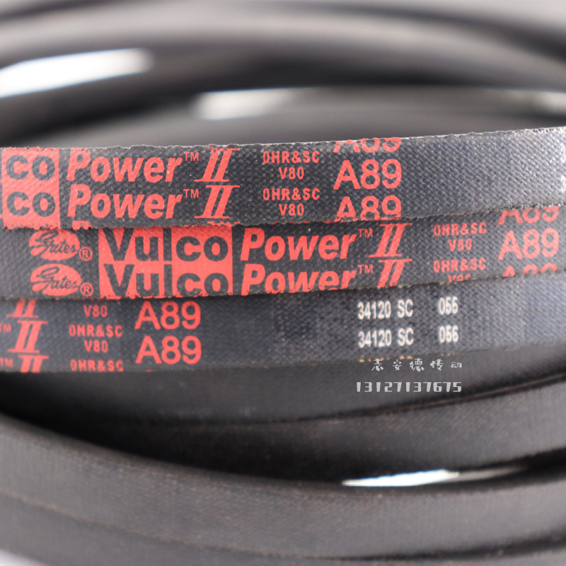 进口盖茨三角带A117 A118 A119 A120 A121 Vulco Power Gates皮带_虎窝淘