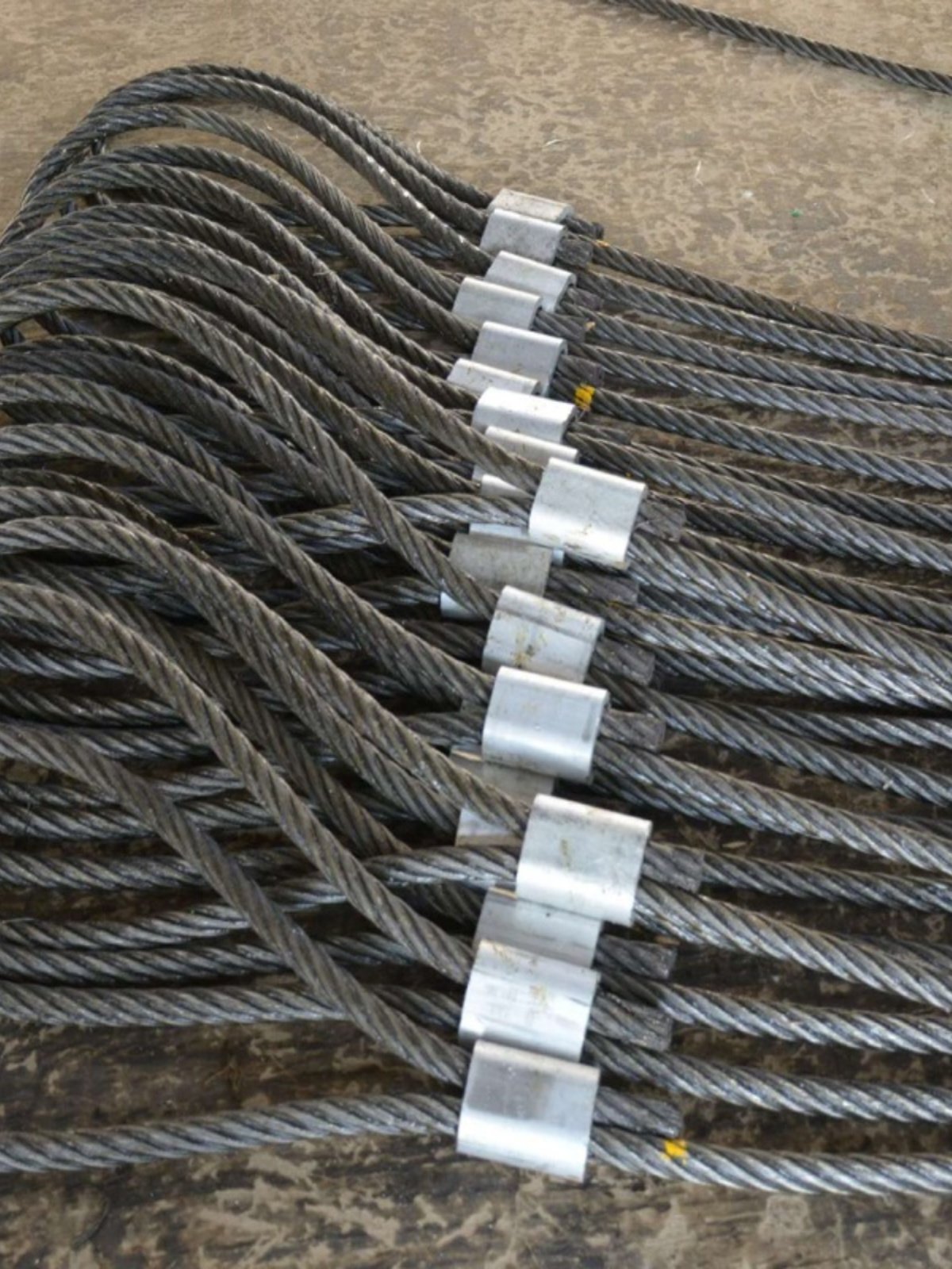 吊装索具压扣起重钢丝绳套搬运固定拉绳钢丝塔吊车吊具车辆拖拽绳_虎窝淘