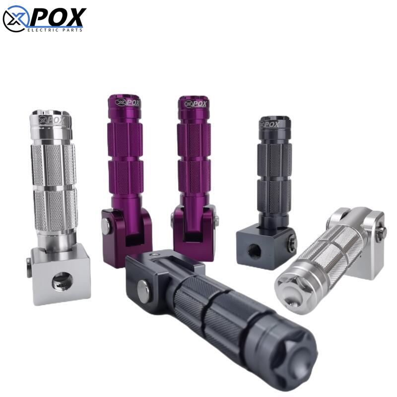 POX脚踏小牛UQI U+B U1C U1D U2后座折叠脚踏改装平叉中轴后脚蹬_虎窝淘