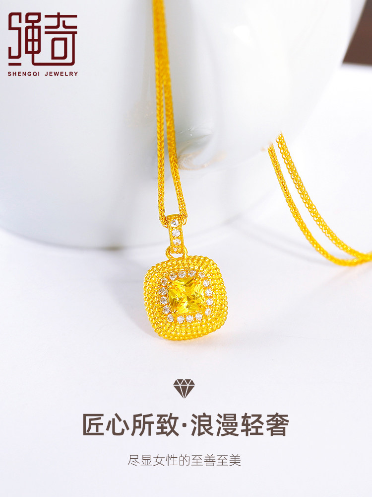 黄金小方糖戒指女士新款999足金开口戒子纯金指环送女友礼物_虎窝淘