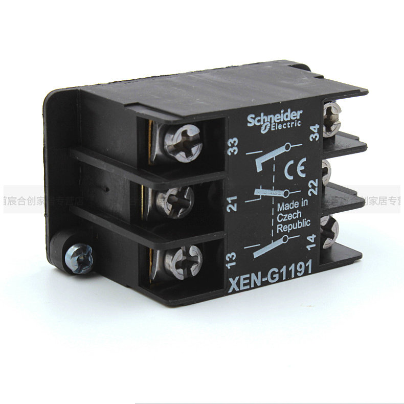 施耐德按钮触点XENG1191弹簧复位电动葫芦XEN-G1191双速开关正品_虎窝淘