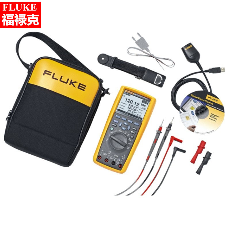 福禄克Fluke高精度万用表F287C/F289C真有效值多用表F233C/F87VC_虎窝淘