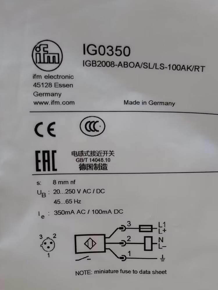 IFM IG0011 IG0345XKE IG0易3现0 IG510A全新原装正品福5门货_虎窝淘