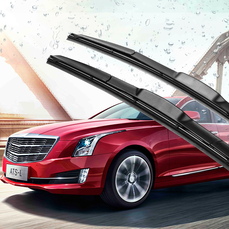 适用于凯迪拉克雨刮器ATSL XTS SRX CT6 XT5雨刷器前胶条无骨刮片_虎窝淘