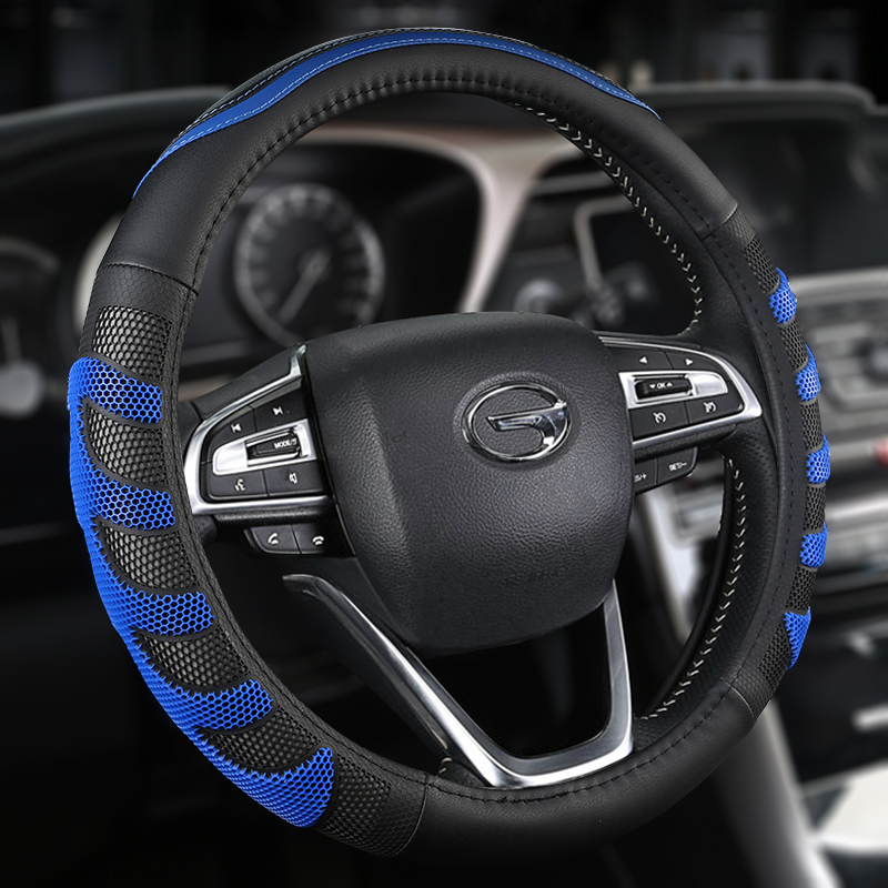 广汽GA6专用免缝方向盘传祺GS4GS8套装饰把套传奇改装汽车用品_虎窝淘