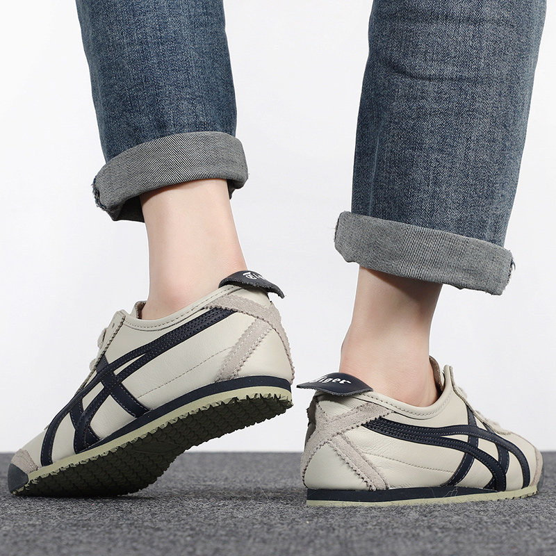 Onitsuka Tiger鬼冢虎MEXICO66情侣慢跑休闲鞋男女鞋板鞋子DL408_虎窝淘