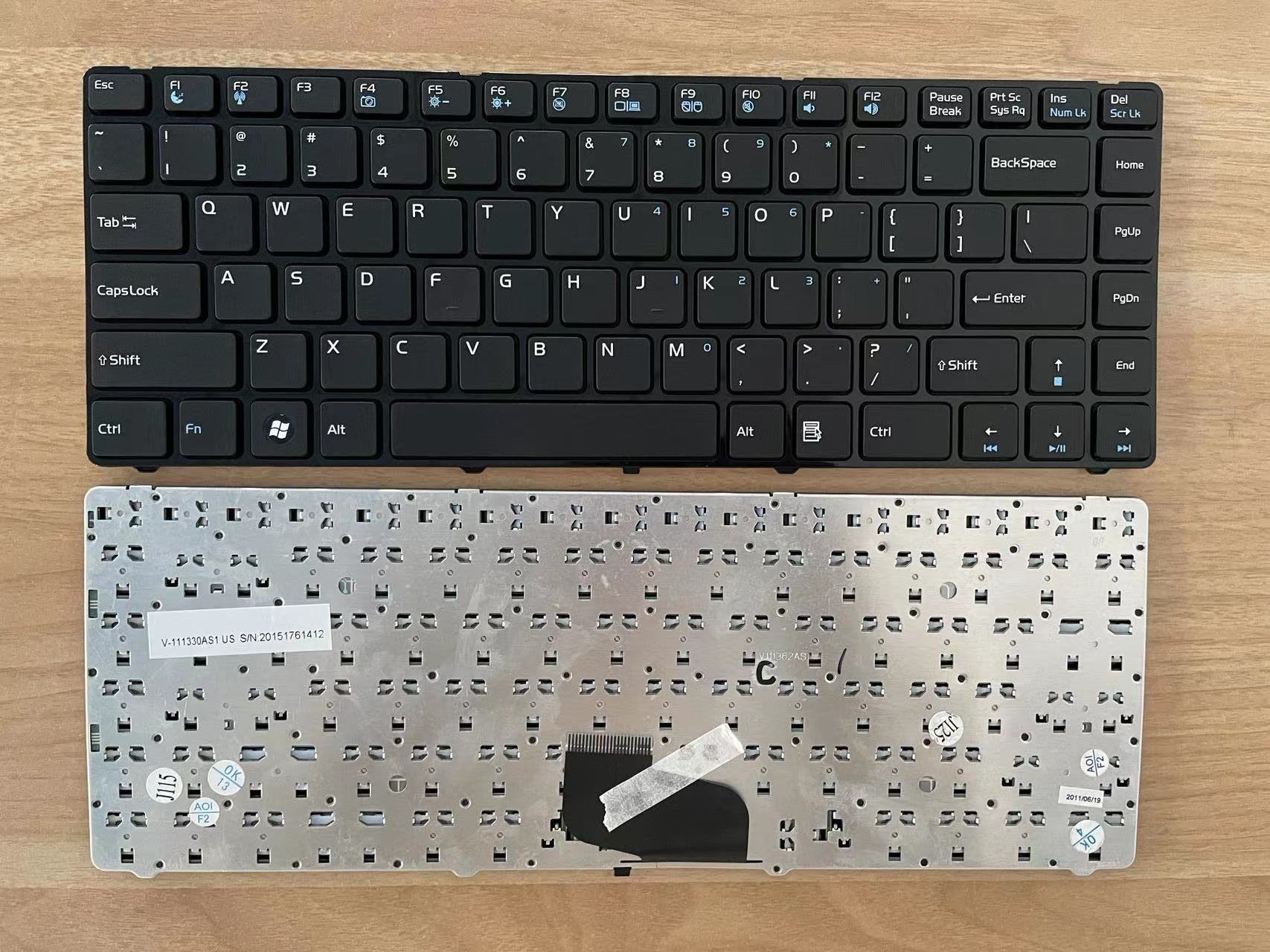 适用笔记本键盘同方锋锐K41H K41-I3 K485 K46H K489 K465换全新_虎窝淘
