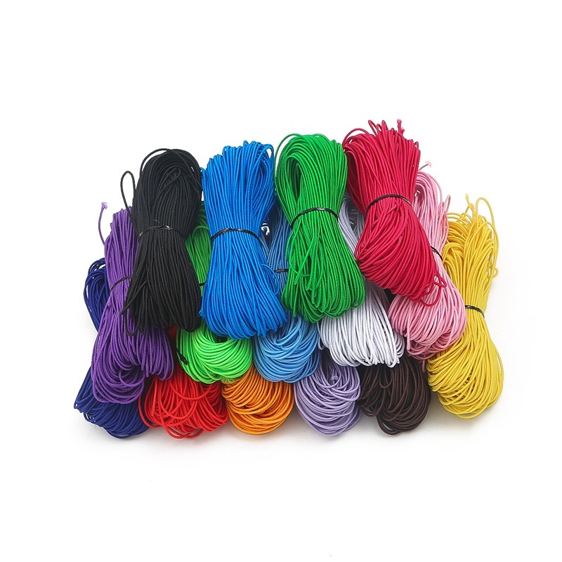 25米彩色松紧弹力绳手链串珠拉力绳细橡皮筋diy制作手饰材料配件_虎窝淘