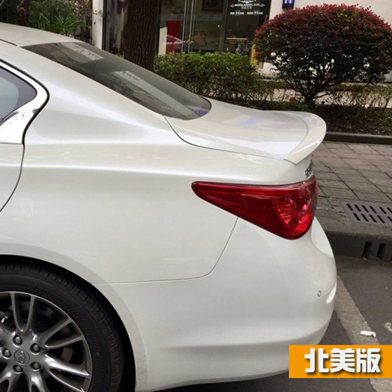 适用于14-22款英菲尼迪Q50/Q50L/Q50S尾翼免打孔改装专用尾翼装饰_虎窝淘