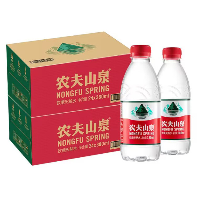 Nongfu Mountain Spring Natural Water 380ml/550ml*24 bottles of full box ...