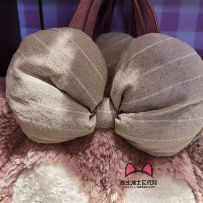 上海迪士尼国内代购duffy达菲熊雪莉玫斜挎包手提大头包双肩背包_虎窝淘