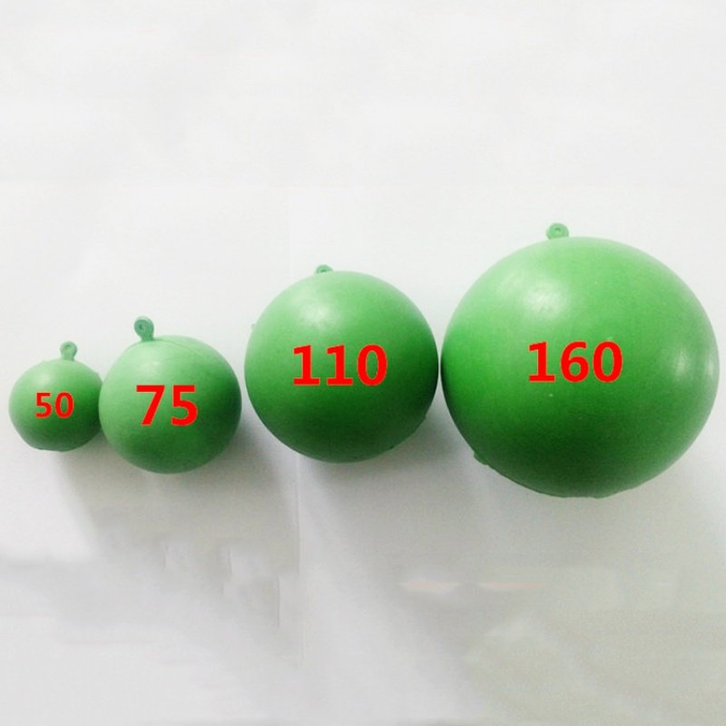 TPVC排水管通球管道实验球塑料通球通球试验球通水球50 75 110 16_虎窝淘