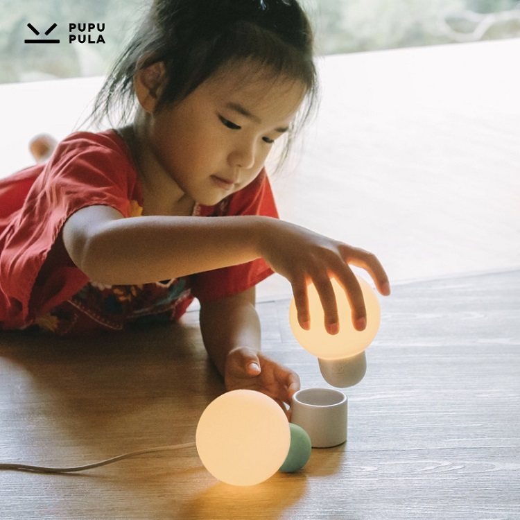 小灯泡小夜灯自动智能pro无线充电PUPUPULA可调光意宝宝操控声控_虎窝淘