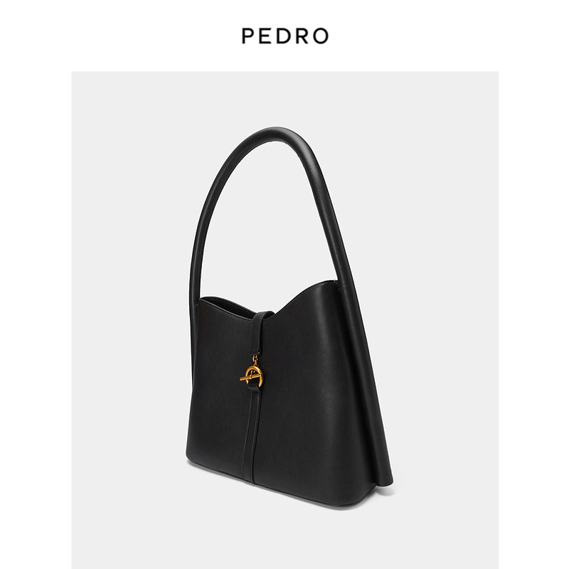 PEDRO托特包HOBO女士大容量单肩包腋下包纯色通勤包PW2-35060014_虎窝淘