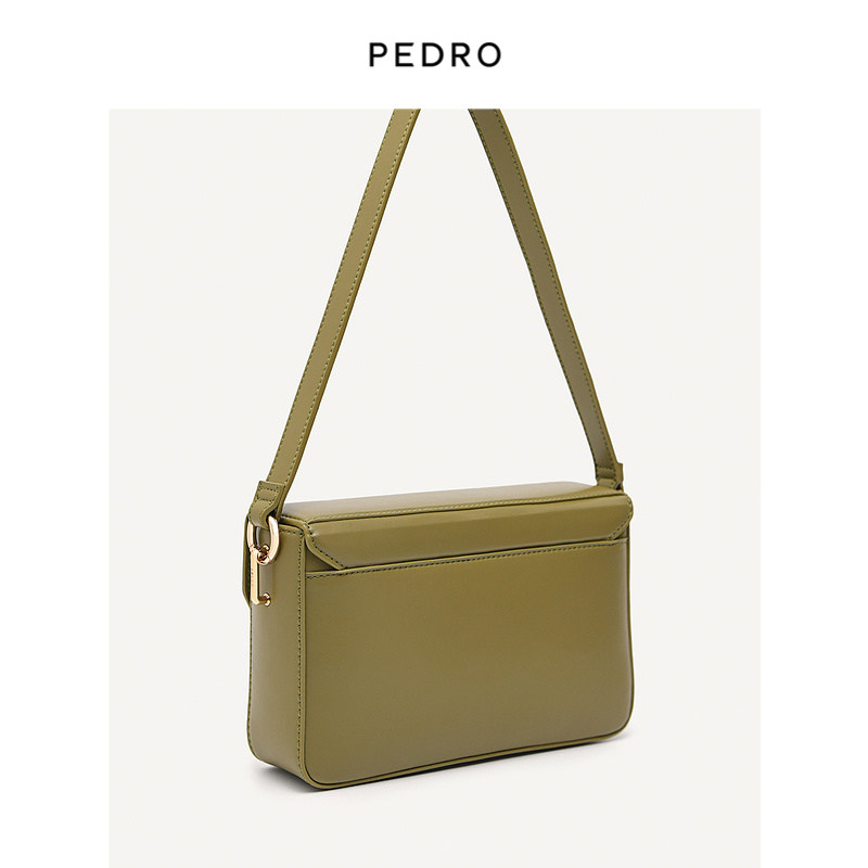 PEDRO盒子包情侣拼接编织单肩包小方包女PM2-26320153_虎窝淘