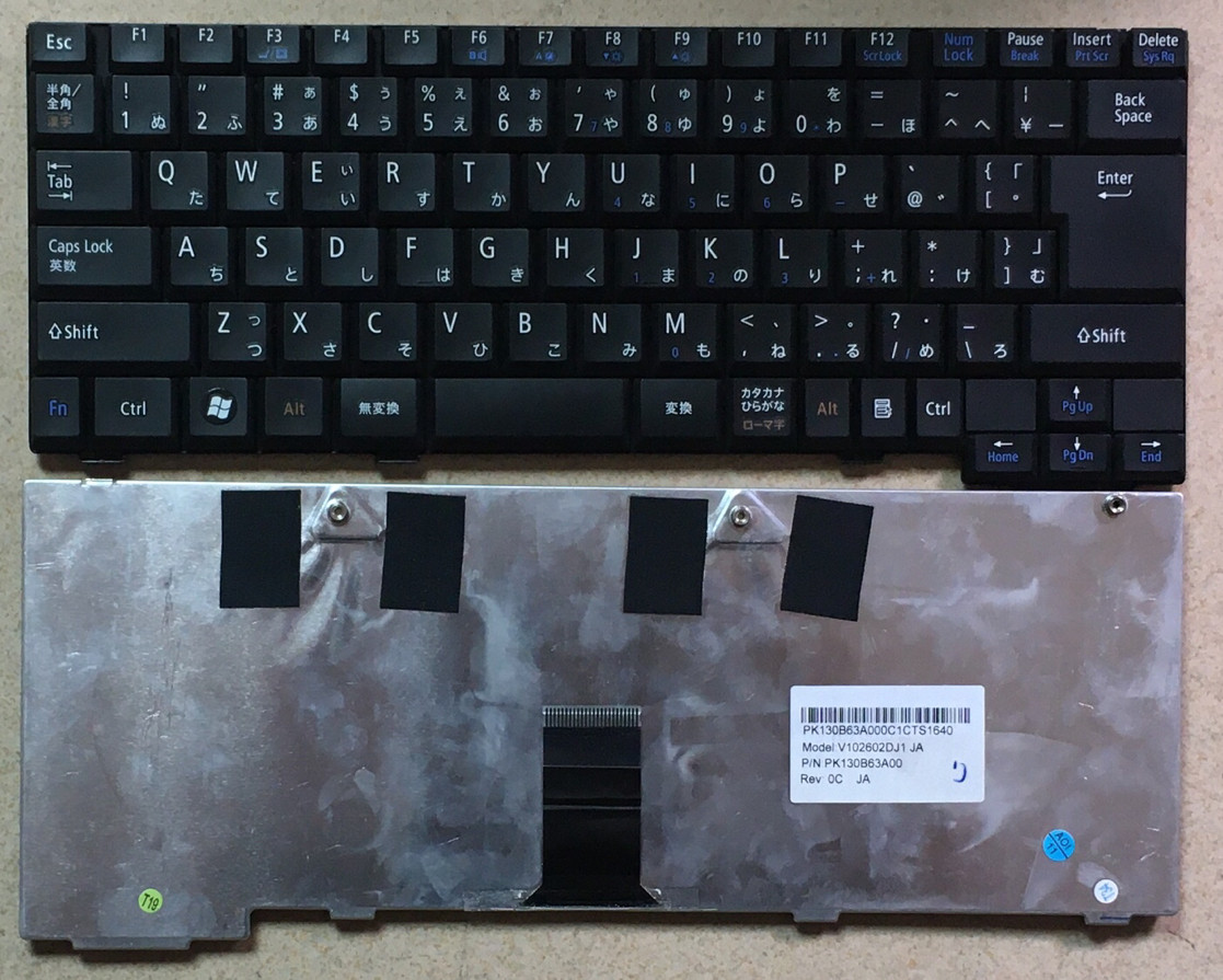 适用于NEC原装 VersaPro VK22 VK23 VK25 VK-6笔记本JP日文键盘_虎窝淘