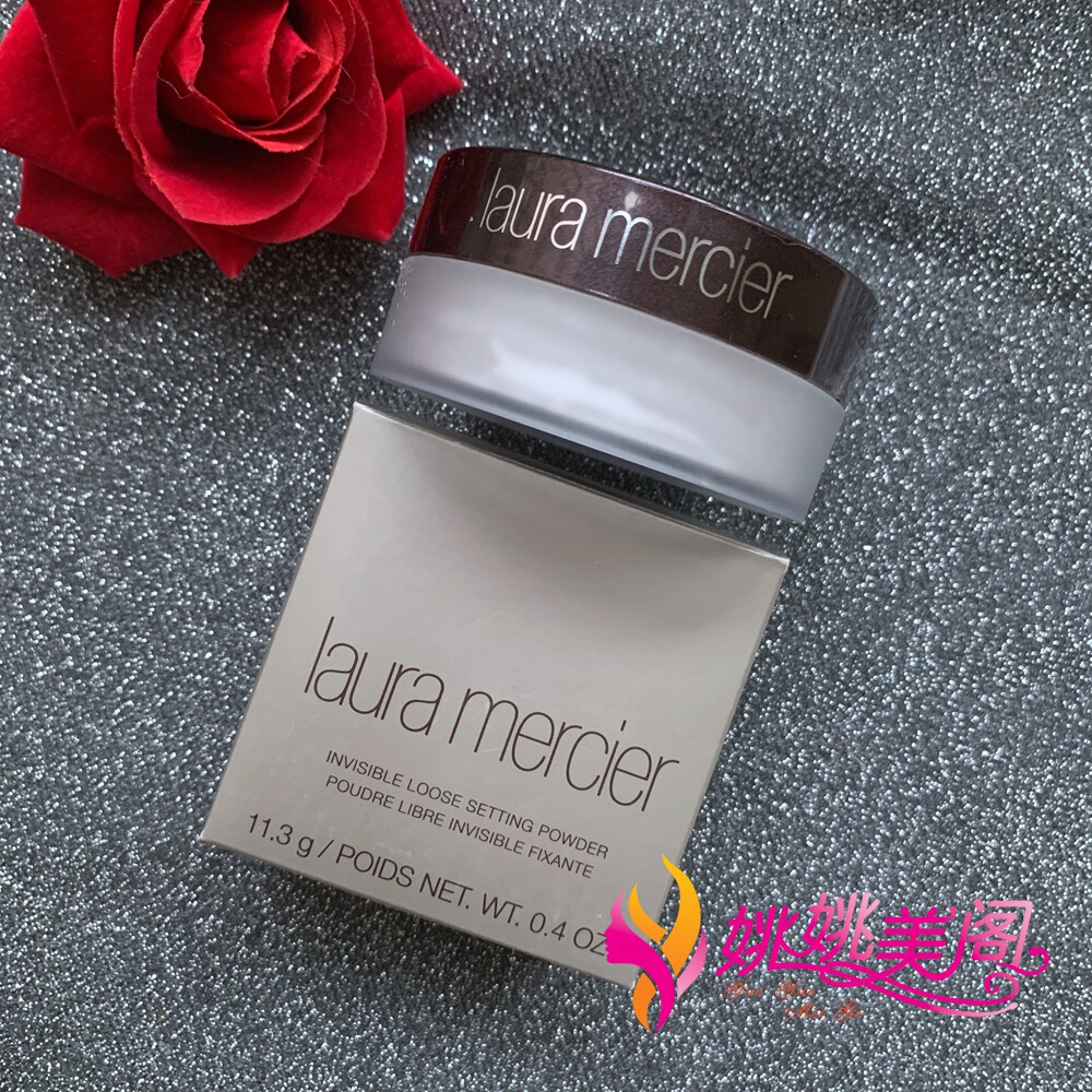 好价现货~Laura LM罗拉柔光透明蜜粉磨皮柔焦轻盈控油定妆散粉_虎窝淘