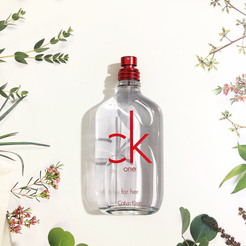 正品 CK one red for her红色燃情唯yi女士香水100ml简装白盒无盖_虎窝淘