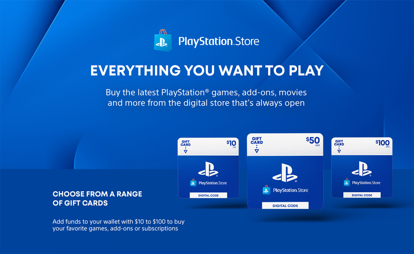 $120 PSN Cash Card- Sony PlayStation Store Digital Code USA_虎窝淘