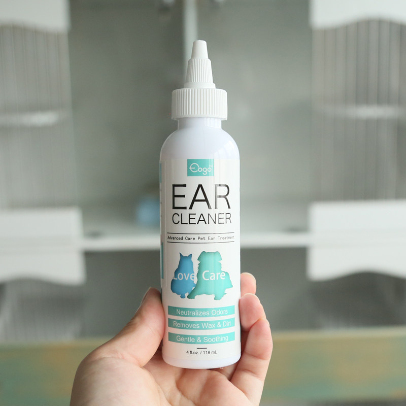 美国原装进口Eogo予多滴耳液猫狗耳螨耳朵清洁除异味洗耳液118mL_虎窝淘