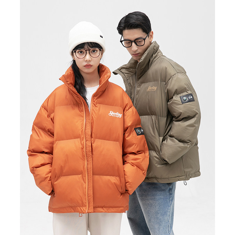 Adam freak日系户外露营机能指南针小格子棉衣男女潮加厚保暖外套_虎窝淘