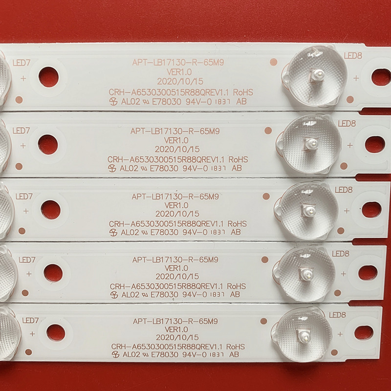 适用创维65M9 65G5灯条CRH-A6530300508R72H CRH-A6530300507L72H_虎窝淘