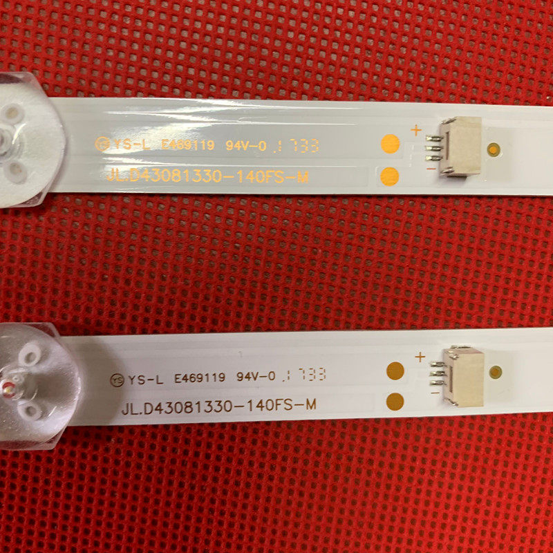 适用TCL L43E9600 43E6800美乐43MA灯条JL.D43081330-140FS-M E46_虎窝淘