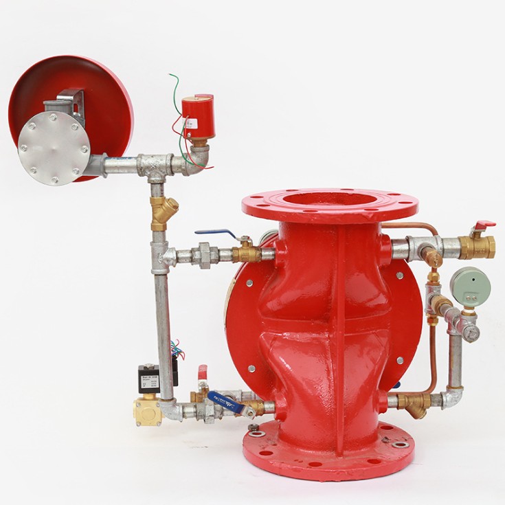 消防器材ZSFM隔膜式雨淋报警阀消防雨淋阀信号阀DN50 65 80 250_虎窝淘