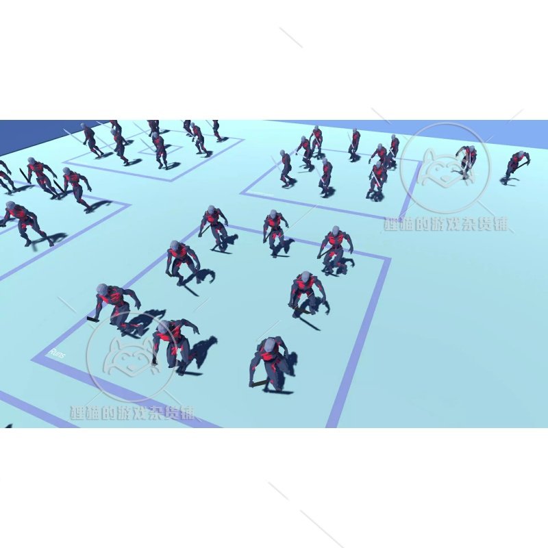 Unity One Handed Sword Attacks and Finishers单手剑动画 1.0_虎窝淘