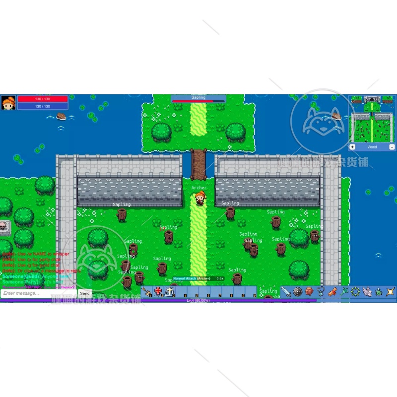 Unity uMMORPG 2D Remastered- MMORPG Engine游戏引擎 2.13_虎窝淘