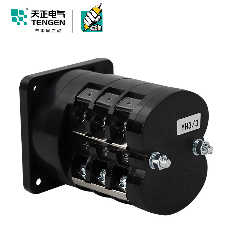 TENGEN天正 LW5-16 YH3/3层节万能电压转换开关旋转组合开关16/3_虎窝淘