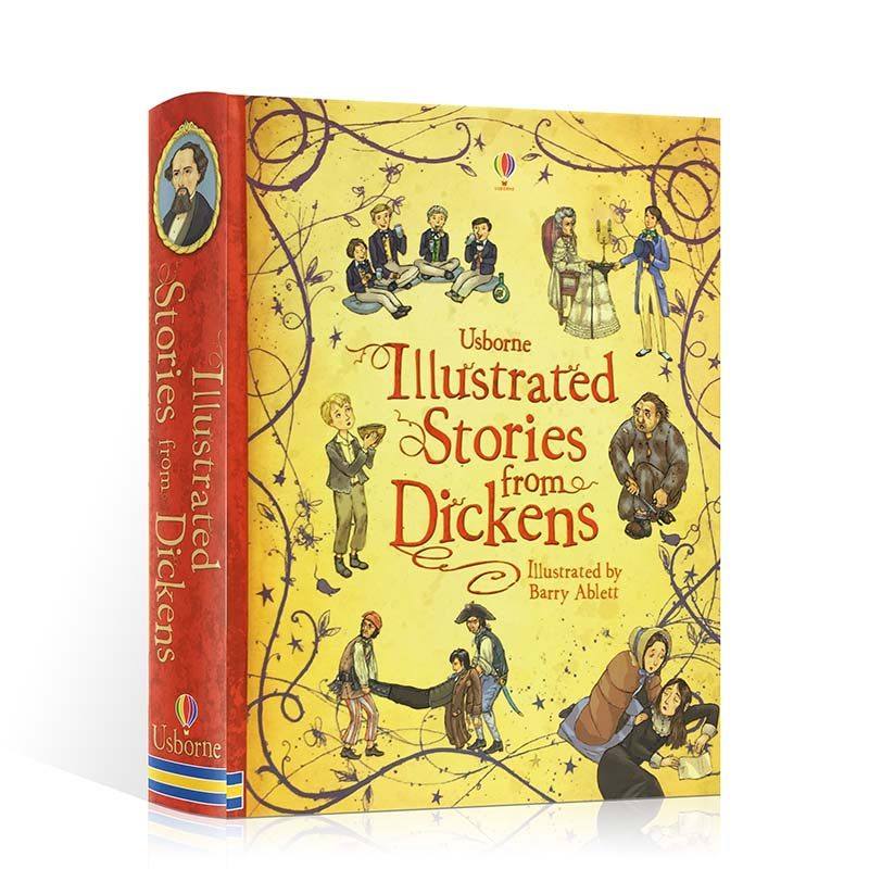Usborne Illustrated stories from Dickens尤斯伯恩旗舰店狄更斯的故事插图英语经典故事书精装儿童英文绘本 ...