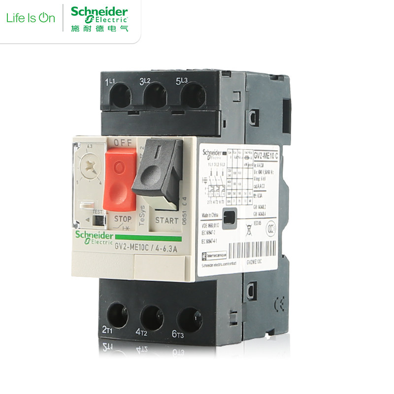 施耐德马达启动保护器GV2-ME10C热磁电动机断路器20C 14 16 22C_虎窝淘
