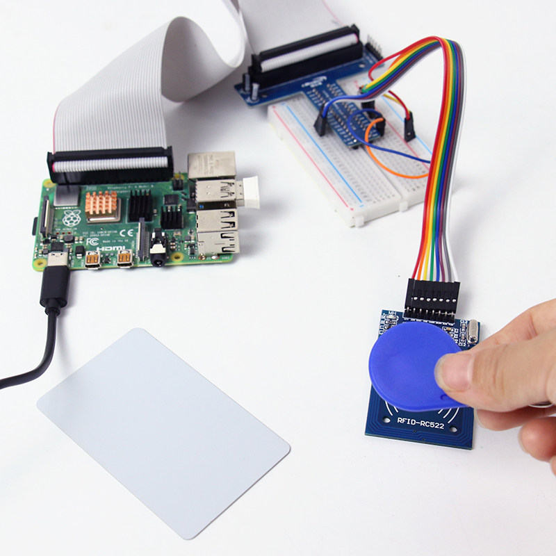 树莓派4B入门学习传感器套件OpenCV AI视觉开发Python编程scratch_虎窝淘