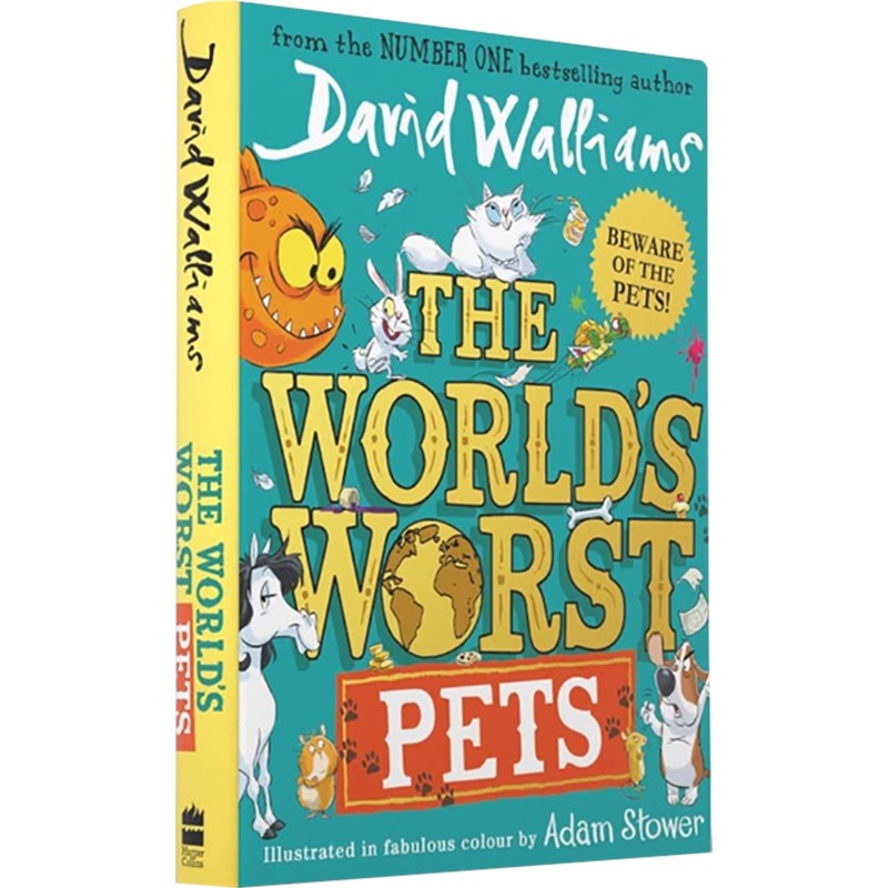 David Walliams The World's Worst Pets世界上最糟糕的宠物大卫·威廉姆斯作品英语小说儿童青少年课外读物英文 ...