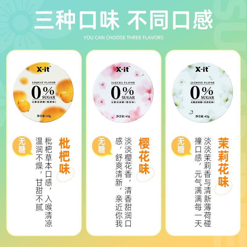 IMINT无糖润喉糖枇杷护嗓子硬糖喉咙痛口气清新强劲凉xit清润糖_虎窝淘