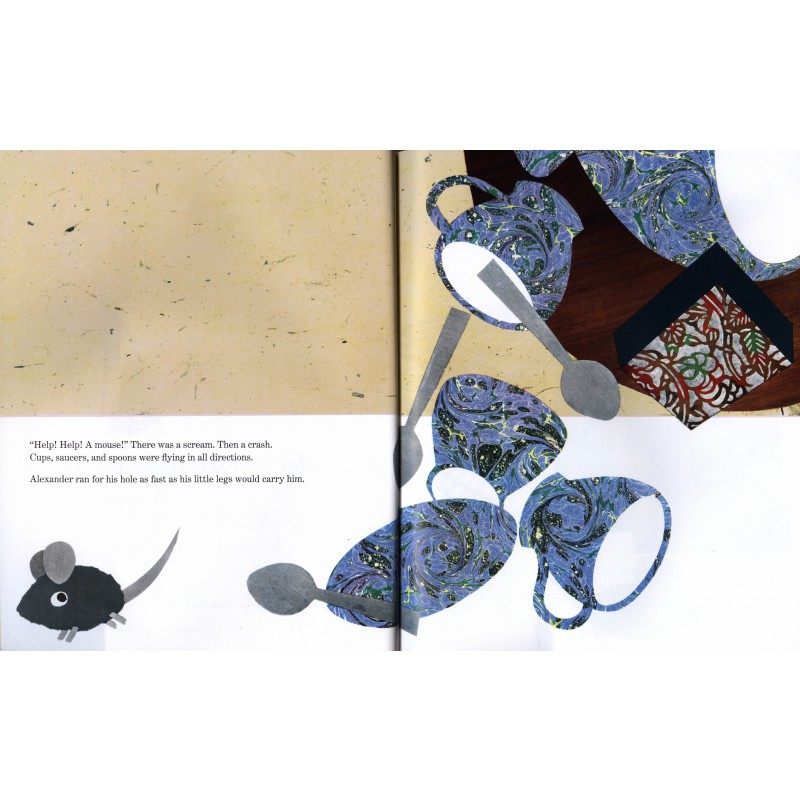 凯迪克银奖英文原版绘本 Alexander and the Wind-Up Mouse亚历山大和发条鼠 leo lionni李欧李奥尼代表作 ...