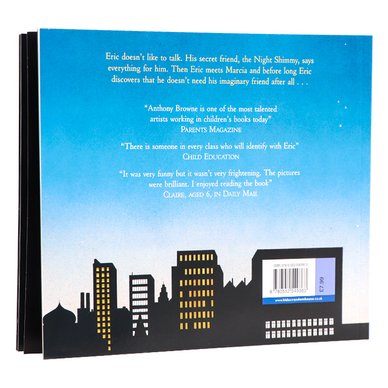 进口英文原版绘本 The Night Shimmy夜先生西米幻想的朋友 My Dad My Mum我爸爸我妈妈同作者Anthony ...