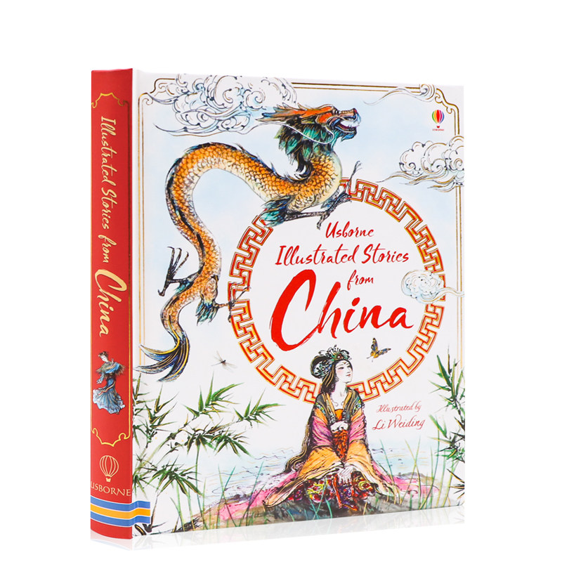 进口英文原版正版 Illustrated Stories from China中国神话故事民间艺术 6-12岁精装绘本儿童故事阅读课外读物 ...