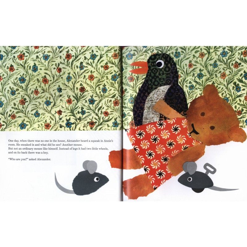凯迪克银奖英文原版绘本 Alexander and the Wind-Up Mouse亚历山大和发条鼠 leo lionni李欧李奥尼代表作 ...