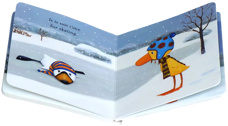 进口英文原版正版Duck And Goose It's Time for Christmas圣诞节纸板书小黄鸭与小白鹅系列名家 Tad ...