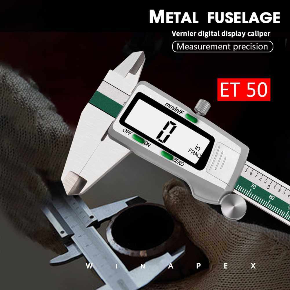 Professional Digital Caliper LCD Display mm/inch Digital 0-3_虎窝淘