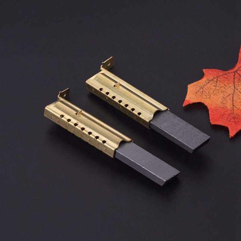 HOT！ 2Pcs/Set Washing Machine Motor Carbon Fiber Insert Bru_虎窝淘