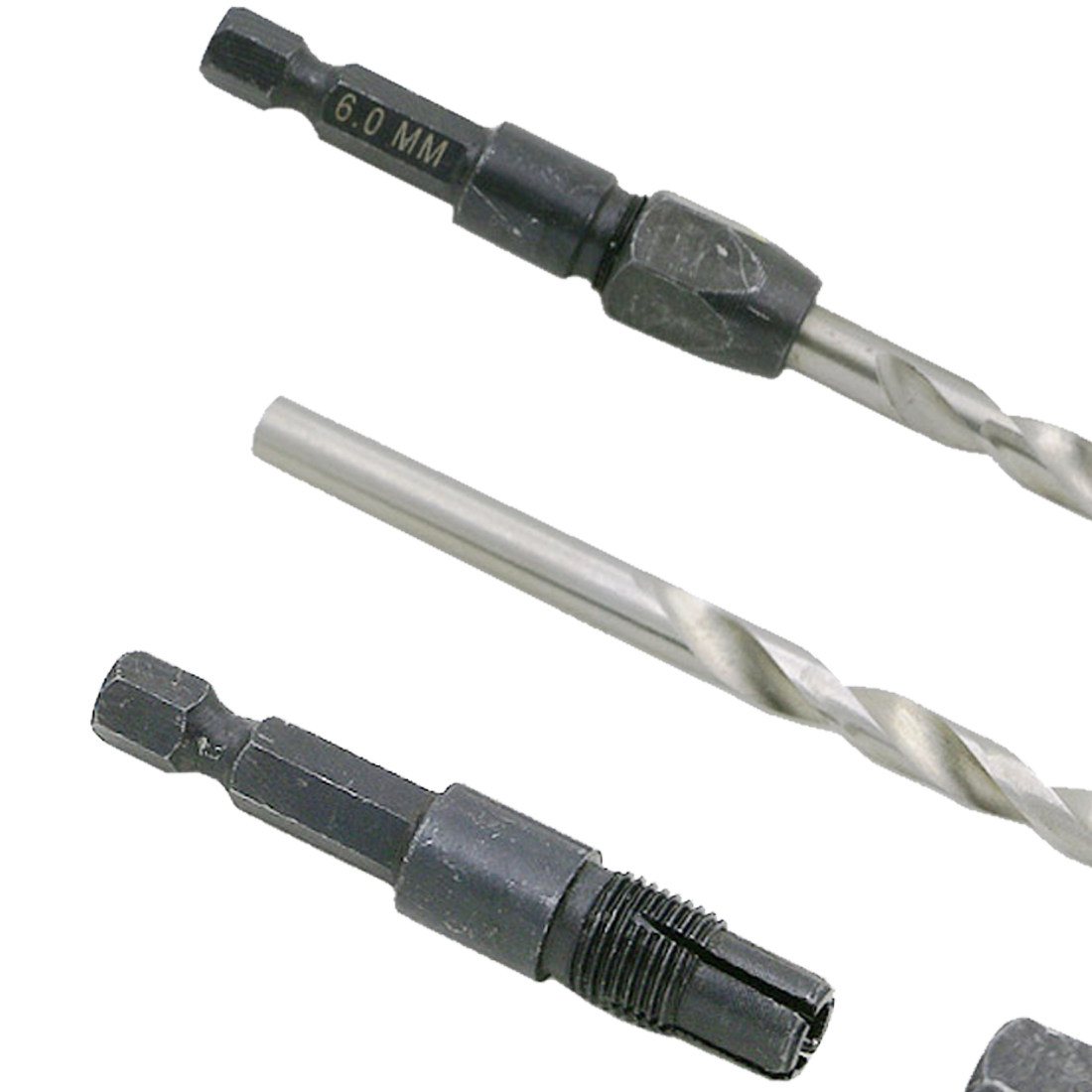 5pc Quick Change Drill Bit Set Hex Shank Metric 2mm to 6mm T_虎窝淘