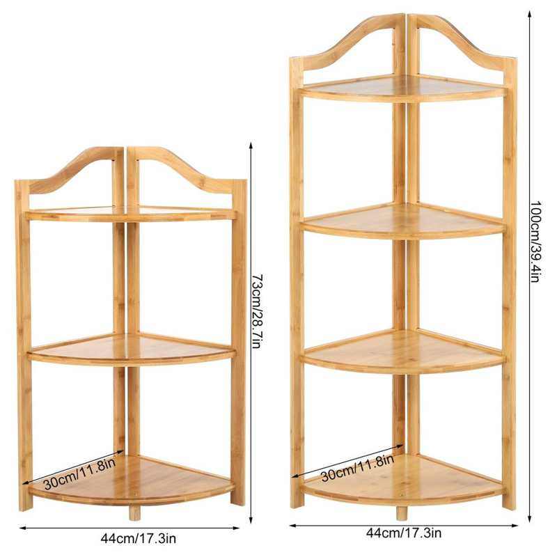 3/4 layers Kitchen Storage Rack Corner Storage Rack Spice Or_虎窝淘