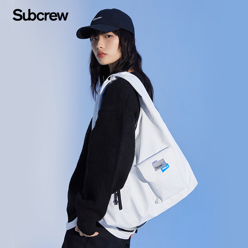 Subcrew李灿森潮牌斜挎包托特包女休闲手提单肩包运动通勤包男-SUBCREW品牌-美乐淘潮牌汇