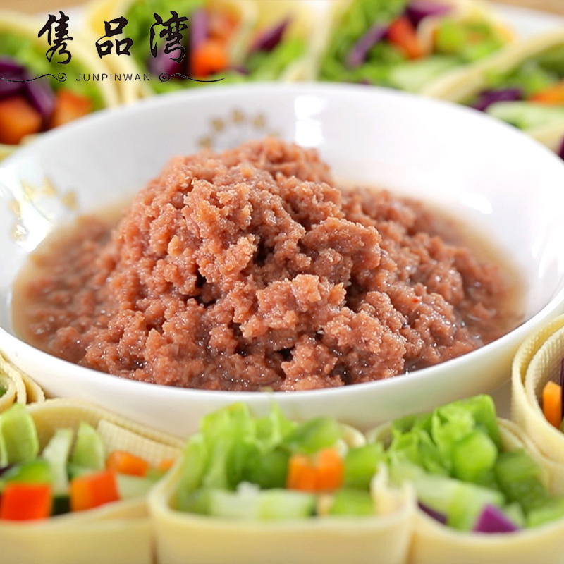 特产即食虾酱原味不咸不臭泡菜可用138g*12瓶整箱包邮_虎窝淘