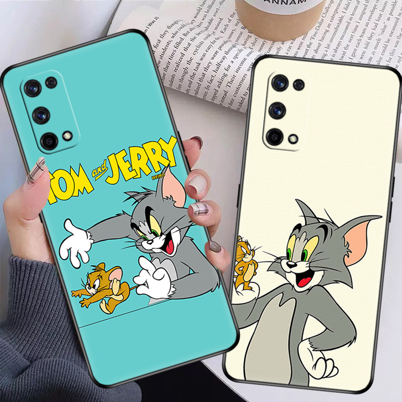 OPPO realme X7 Pro 5g手机壳realmeX75g套真我X7猫和老鼠RMX2176保护摄像头防摔保护壳Q2Pro男女汤姆和杰 ...