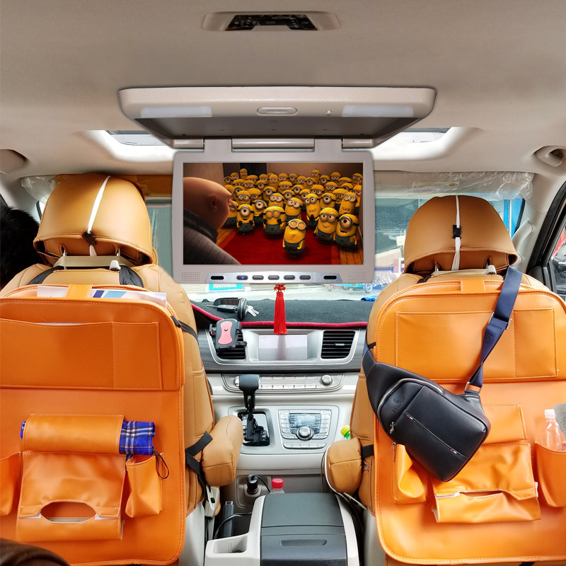 定制15/17/19寸车载吸顶高清显示器电视显示屏MP5 HDMI VGA 1080P_虎窝淘