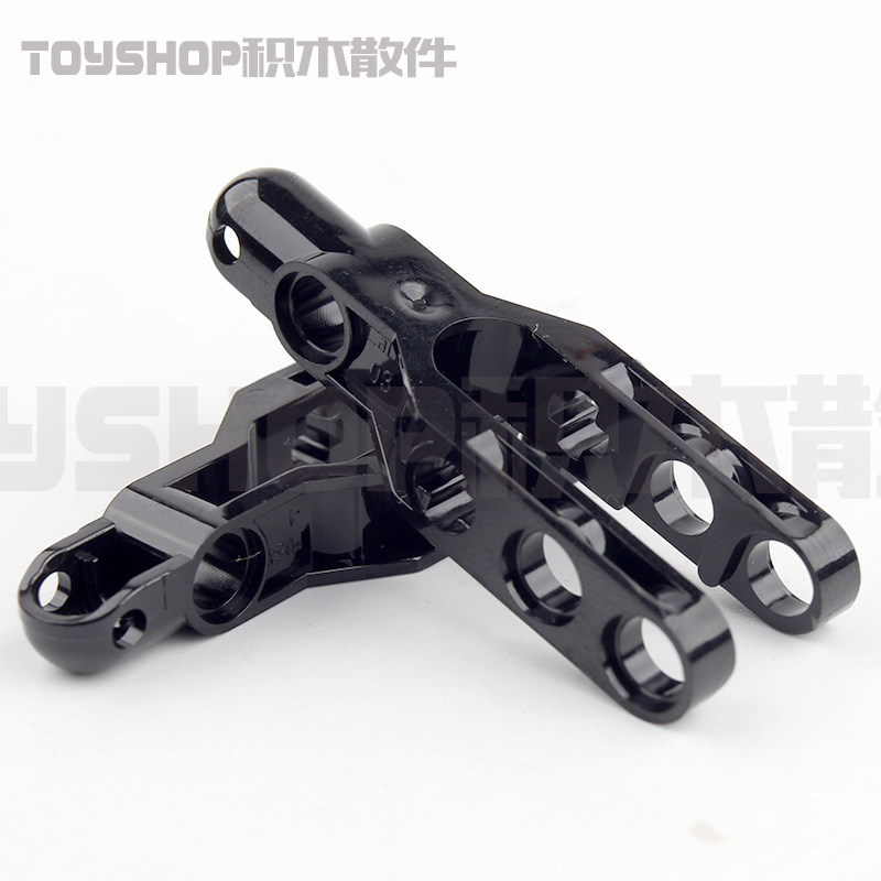 双鹰咔搭科技积木 57515深灰 6x2避震转向 6074651全新黑色称斤_虎窝淘